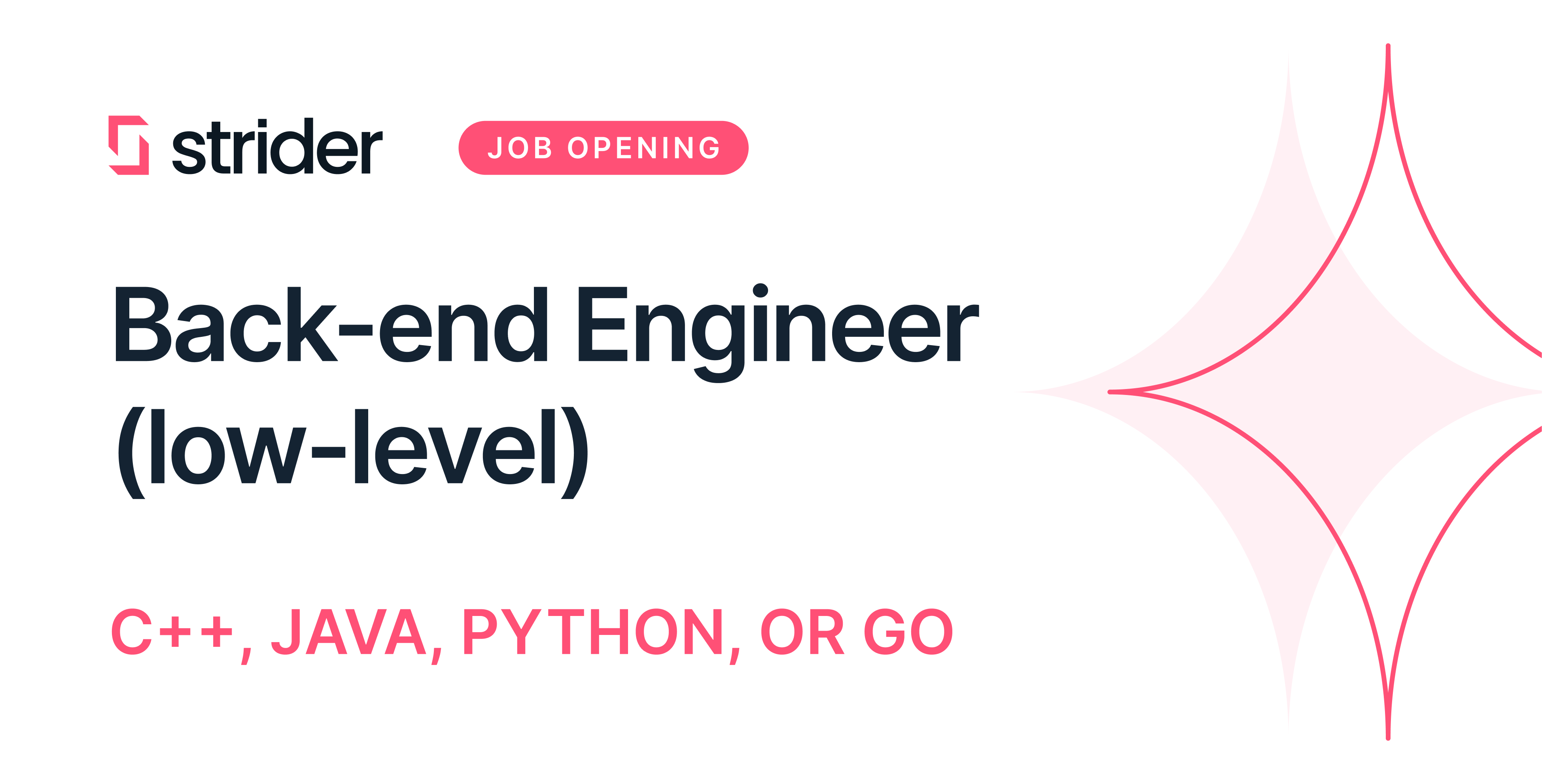 Back-end Engineer (low-level) - Golang, Docker - Analytics / Data ...