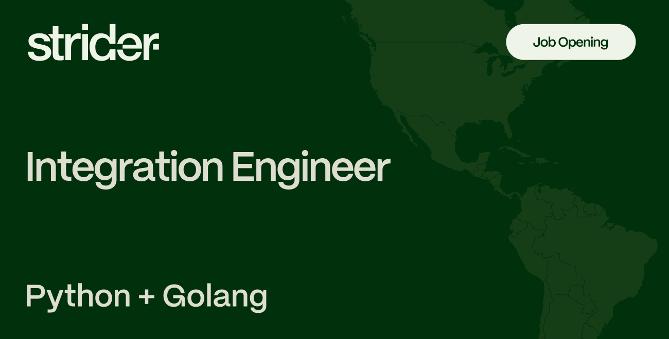 Integration Engineer - Python, Golang - Logistics / Transportation ...