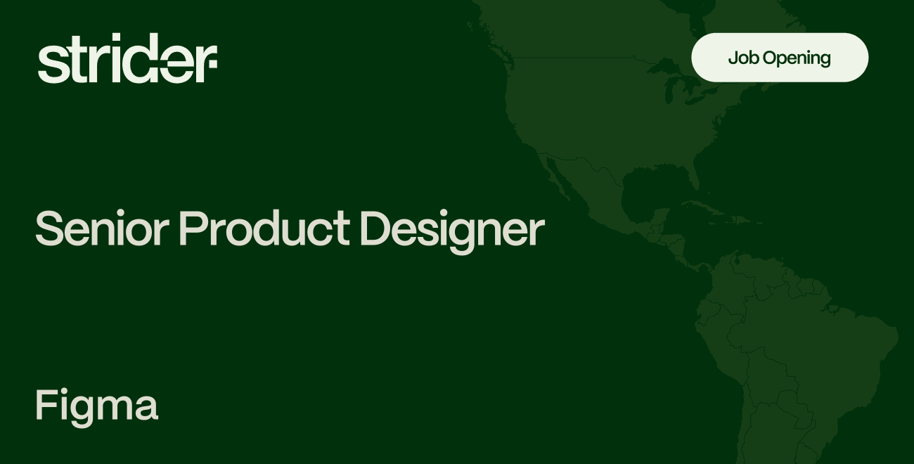 Senior Product Designer - Figma, - Productivity Software market ...